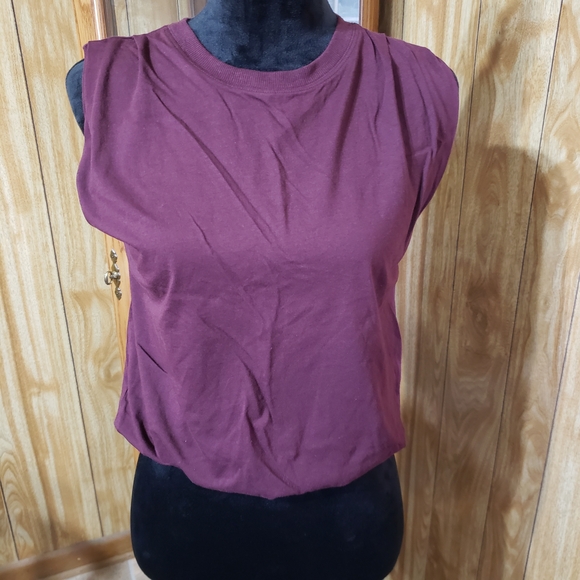 LOFT | Tops | Loft Womens Top In Deep Plum Purple | Poshmark